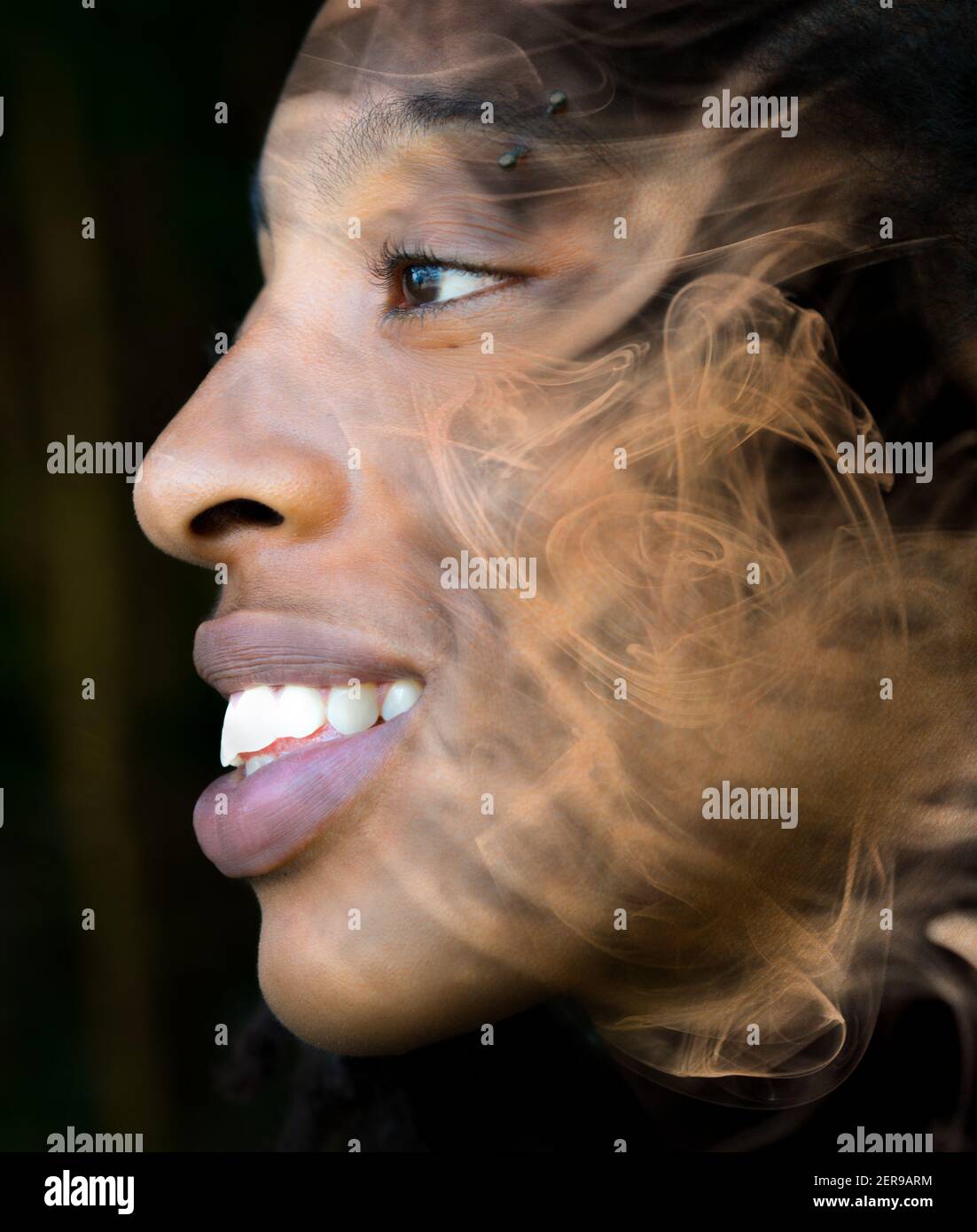 Artistic profile hi-res stock photography and images - Alamy
