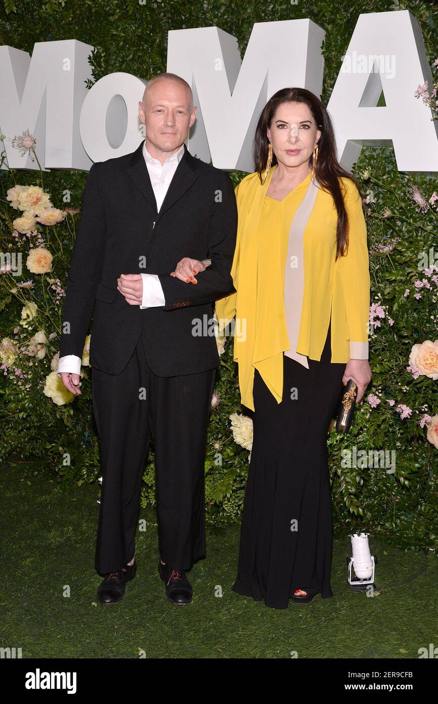 (L-R) Todd Eckert and Marina Abramovic attend MOMA's Party in the ...