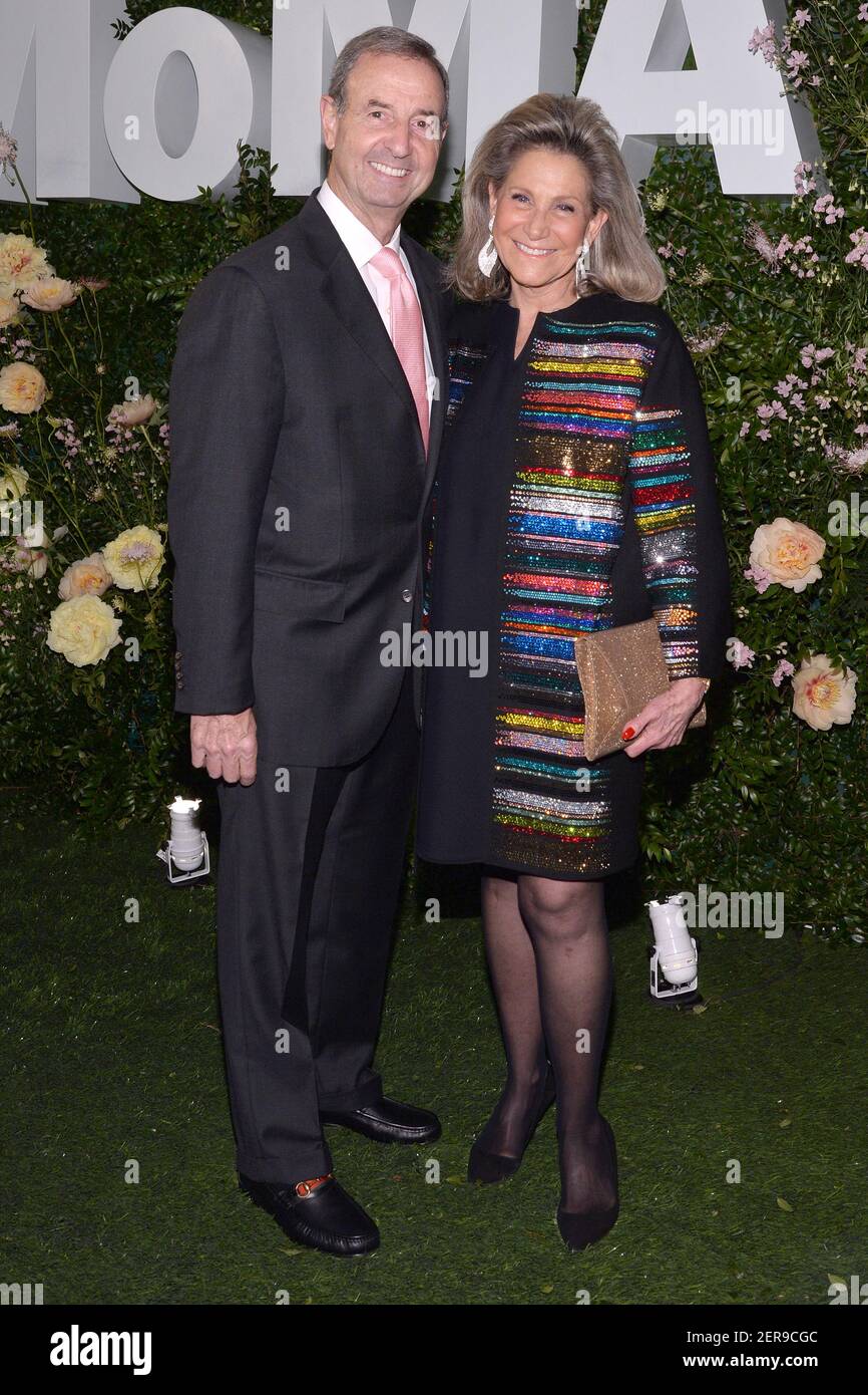 (L-R) Ward Blum and Ronnie Heyman attend MOMA's Party in the Garden ...