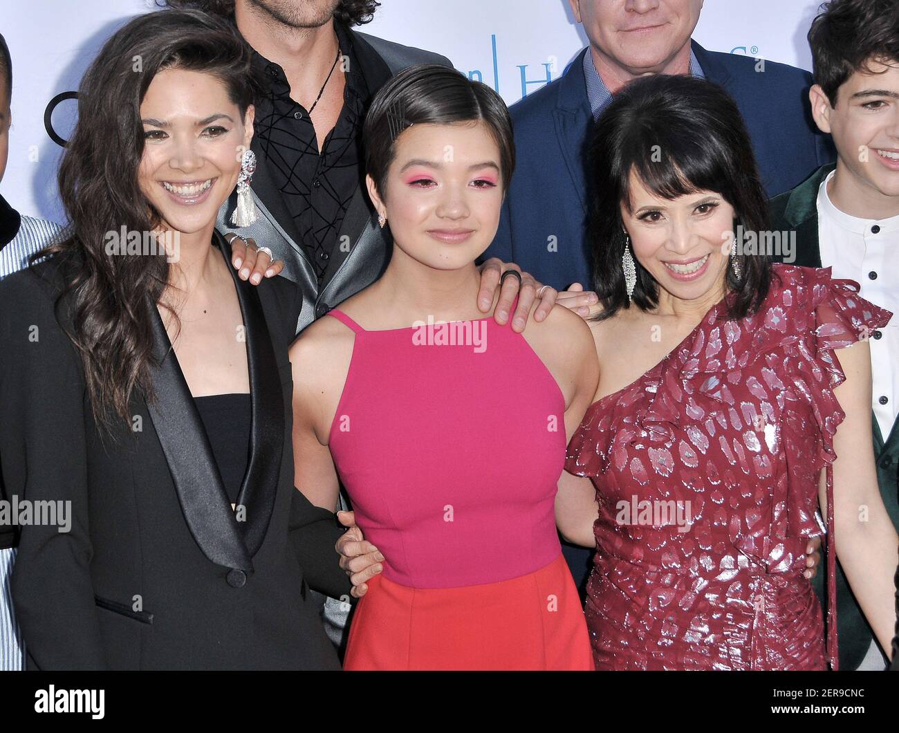 (L-R) Lilan Bowden, Peyton Lee and Lauren Tom at the 11th Annual ...
