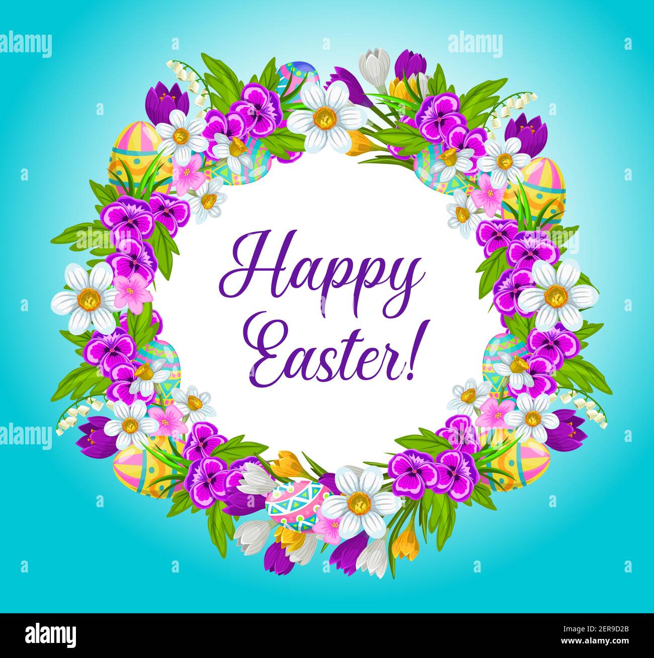 Christian Easter Egg Hunt Clip Art