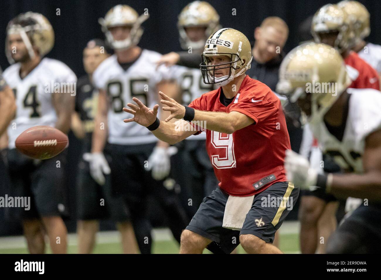 May 31, 2018 - New Orleans Saints quarterback Drew Brees (9) during an ...