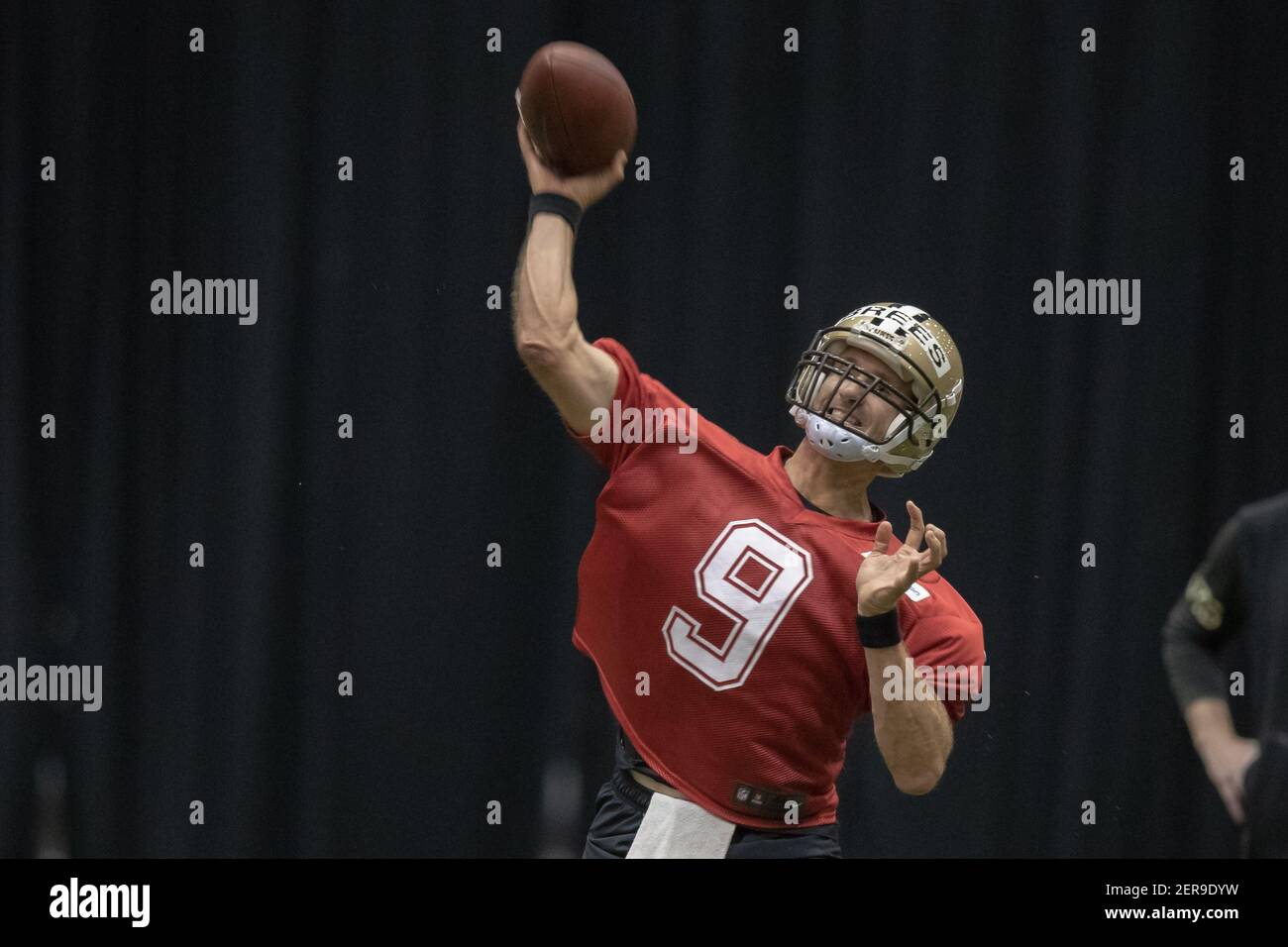 May 31, 2018 - New Orleans Saints quarterback Drew Brees (9) during an ...