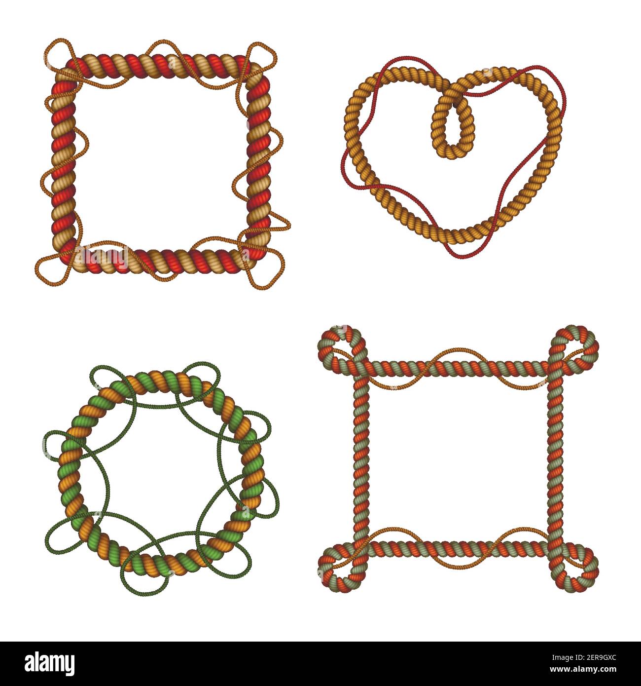 Square knots Stock Vector Images - Alamy
