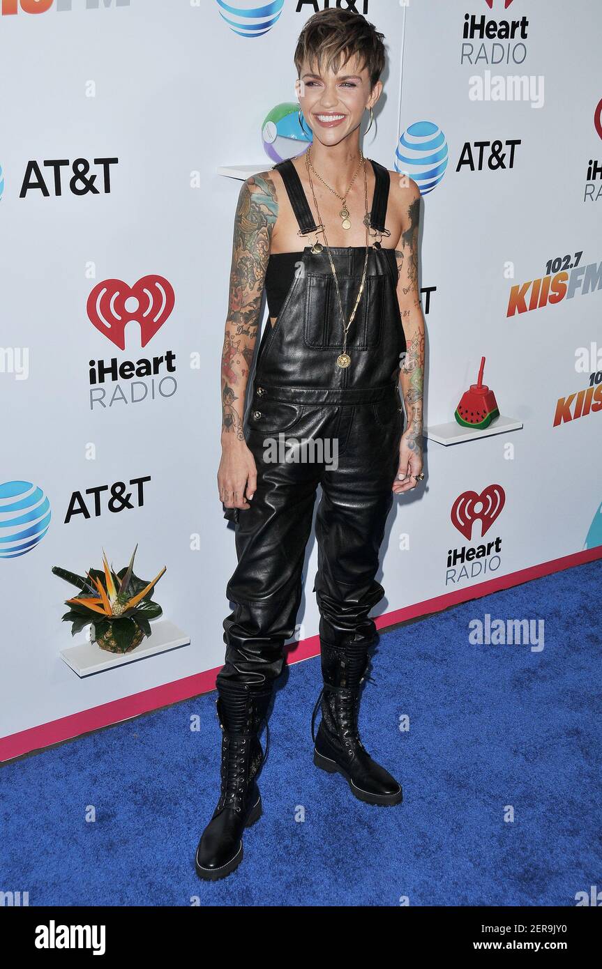 Ruby Rose arrives at iHeartRadio KIIS FM's 2018 Wango Tango held at the ...