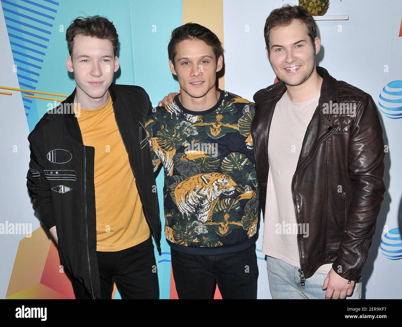 (L-R) Devin Druid, Timothy Granaderos and Justin Prentice at ...