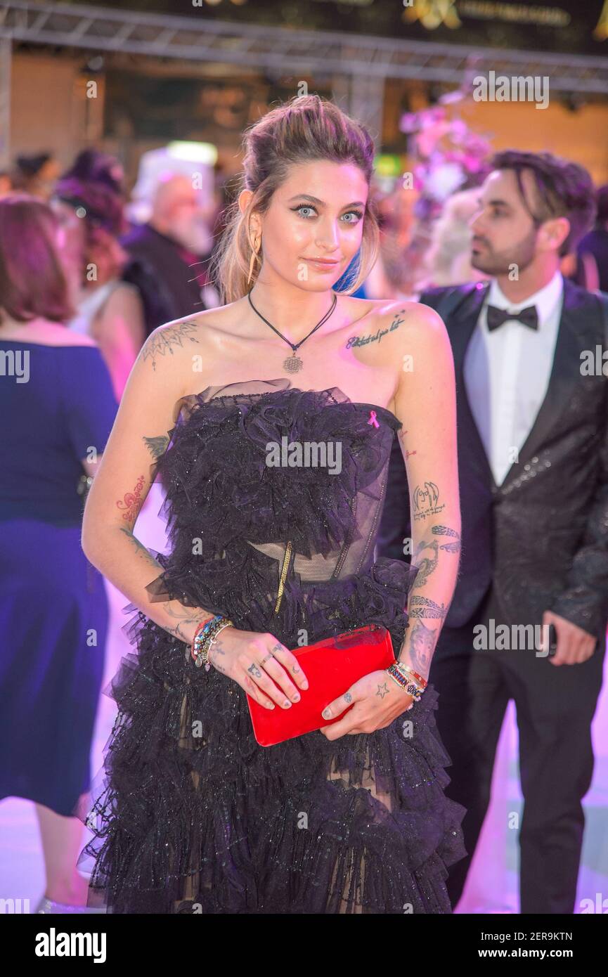 25. Lifeball Life Ball, Rathausplatz Rathaus, Wien, 2.6.2018, Paris JACKSON stars (Photo by ...