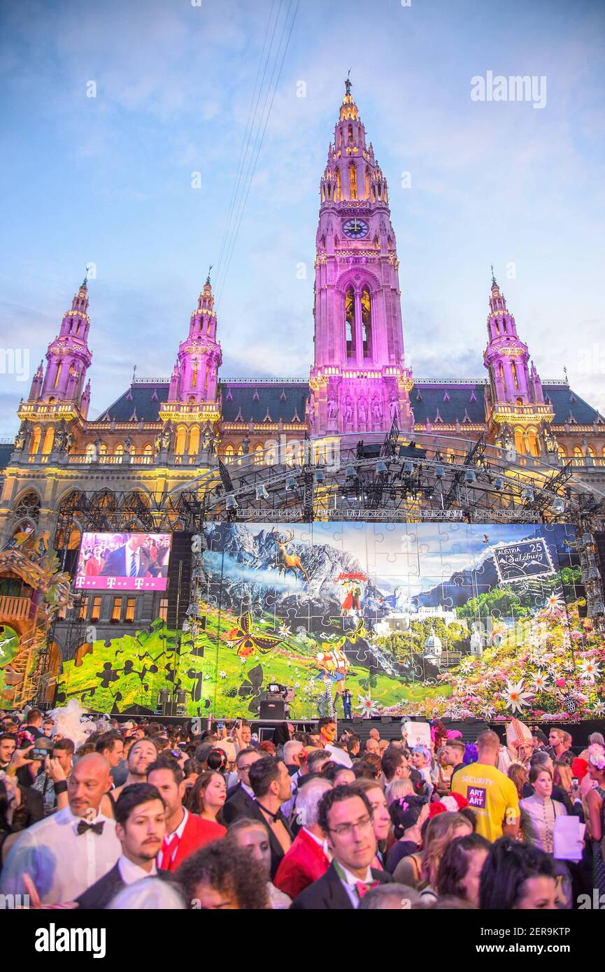 25. Lifeball Life Ball, Rathausplatz Rathaus, Wien, 2.6.2018, Rathaus ...