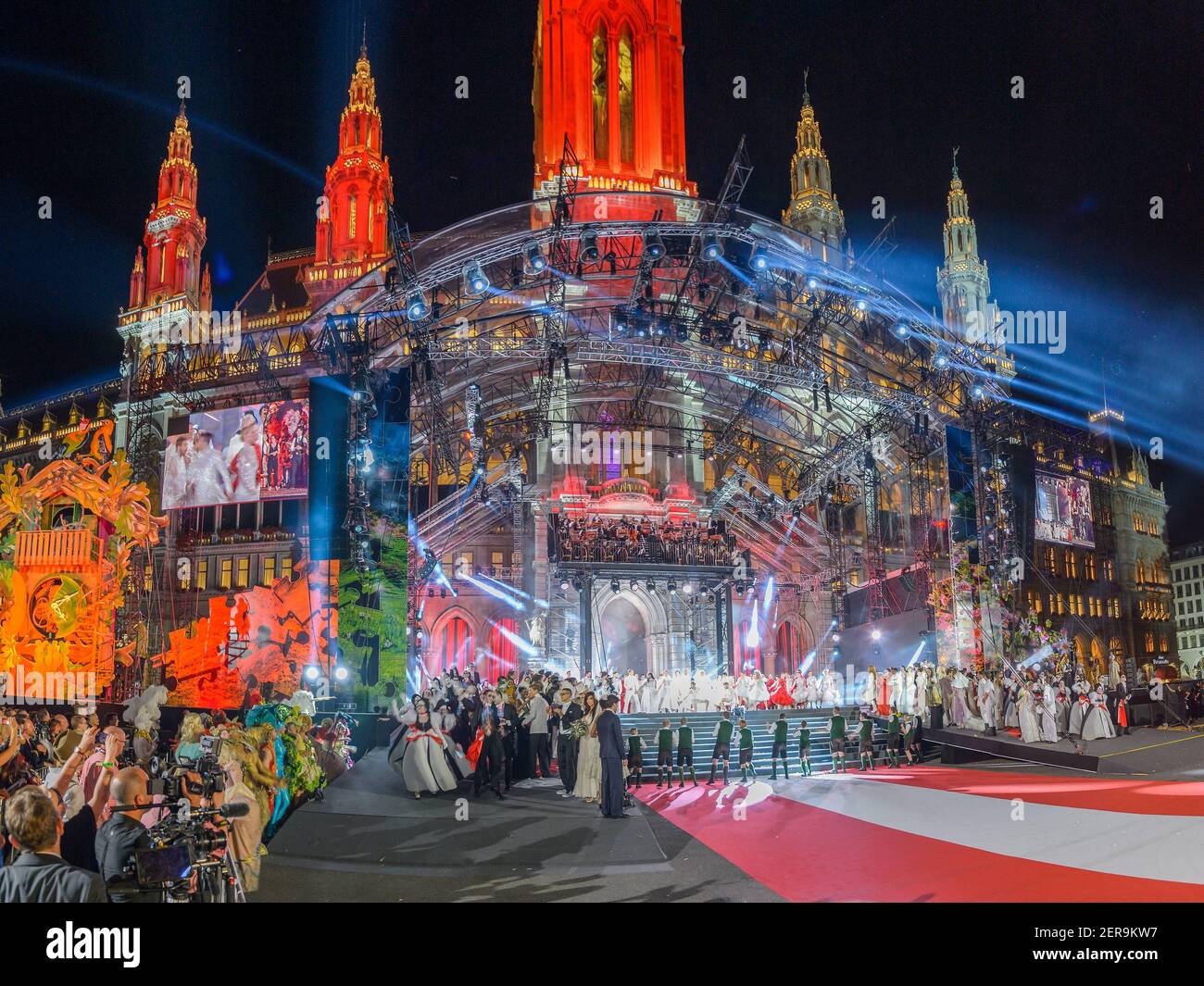 25. Lifeball Life Ball, Rathausplatz Rathaus, Wien, 2.6.2018, Rathaus ...