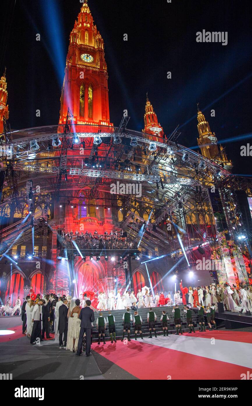 25. Lifeball Life Ball, Rathausplatz Rathaus, Wien, 2.6.2018, Rathaus ...