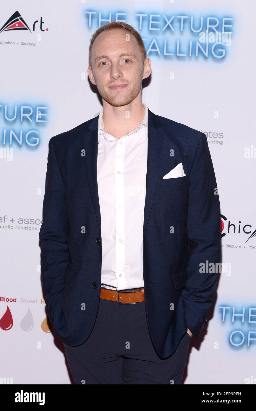 Actor Benjamin Farmer attends the New York Premiere of "The Texture of ...