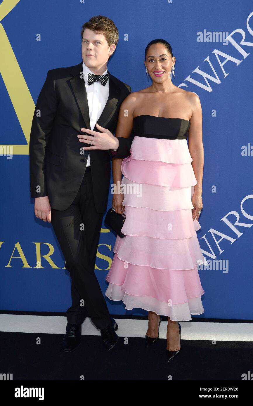 Wes Gordon and Tracee Ellis Ross attends the 2018 CFDA Awards at the ...