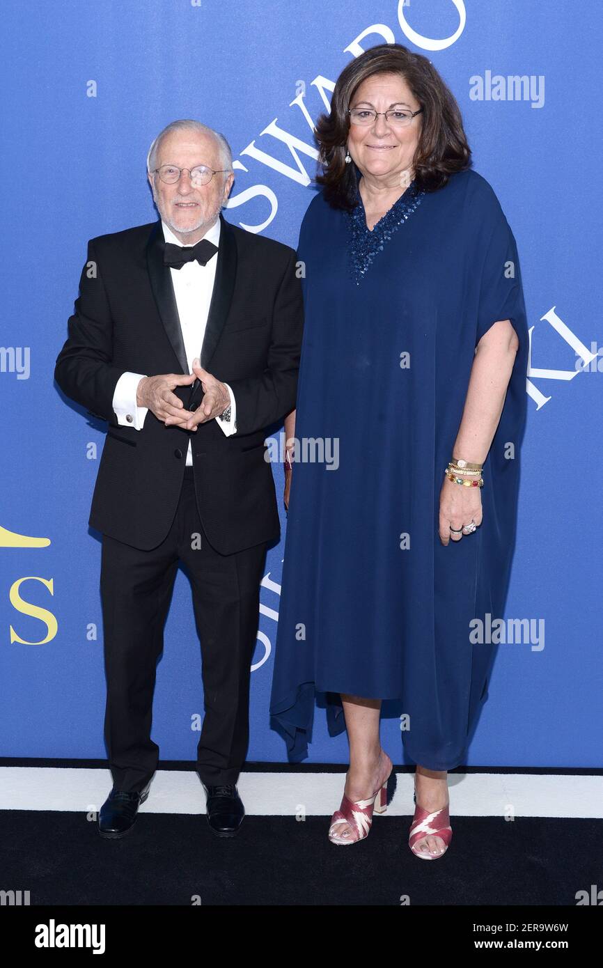 Stan Herman and Fern Mallis attend the 2018 CFDA Awards at the Brooklyn ...