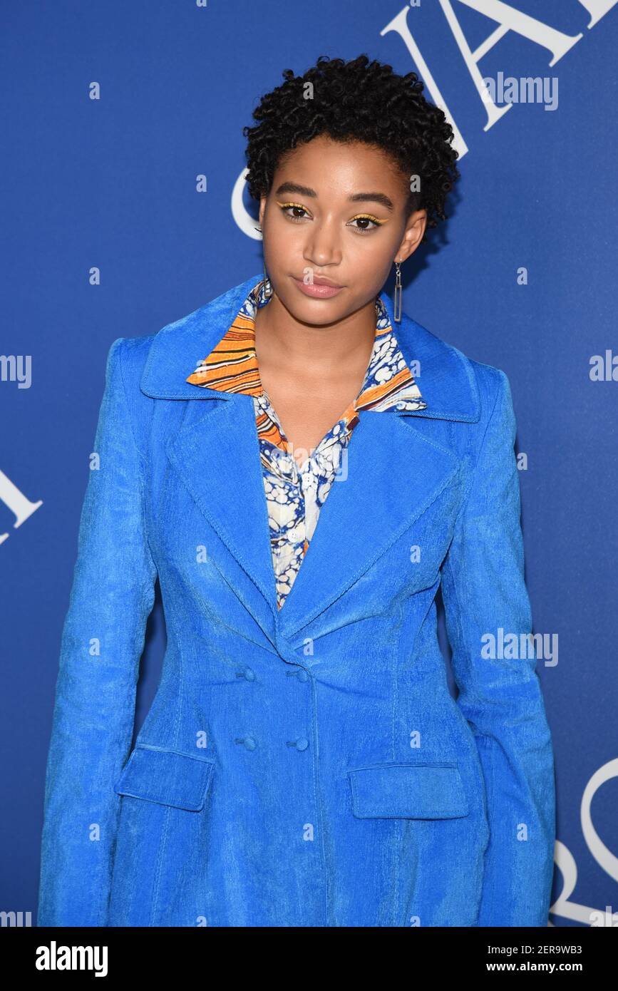 Amandla Stenberg attends 2018 CFDA Fashion Awards on June 04, 2018 at ...