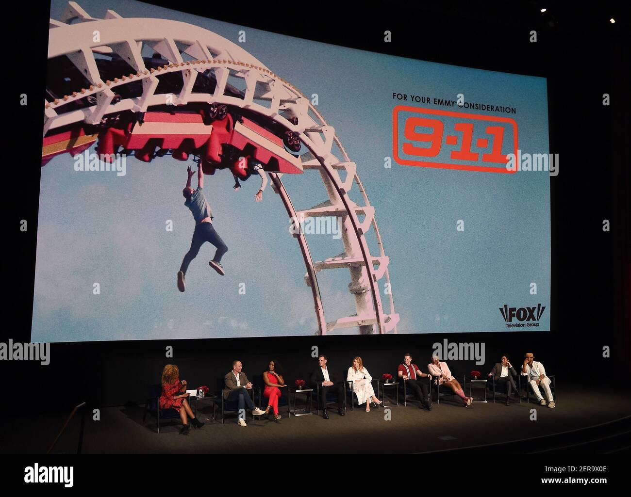 NORTH HOLLYWOOD, CA - JUNE 4: Moderator Tanika Ray, Co-Creator ...