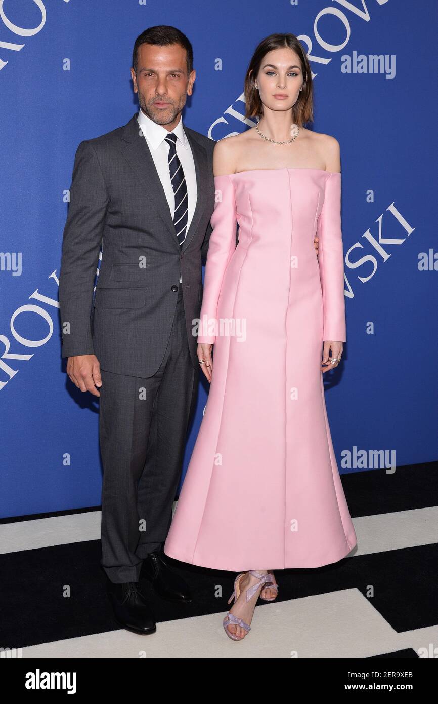 Alexandre Birman and Laura Love attend the 2018 CFDA Awards at the ...