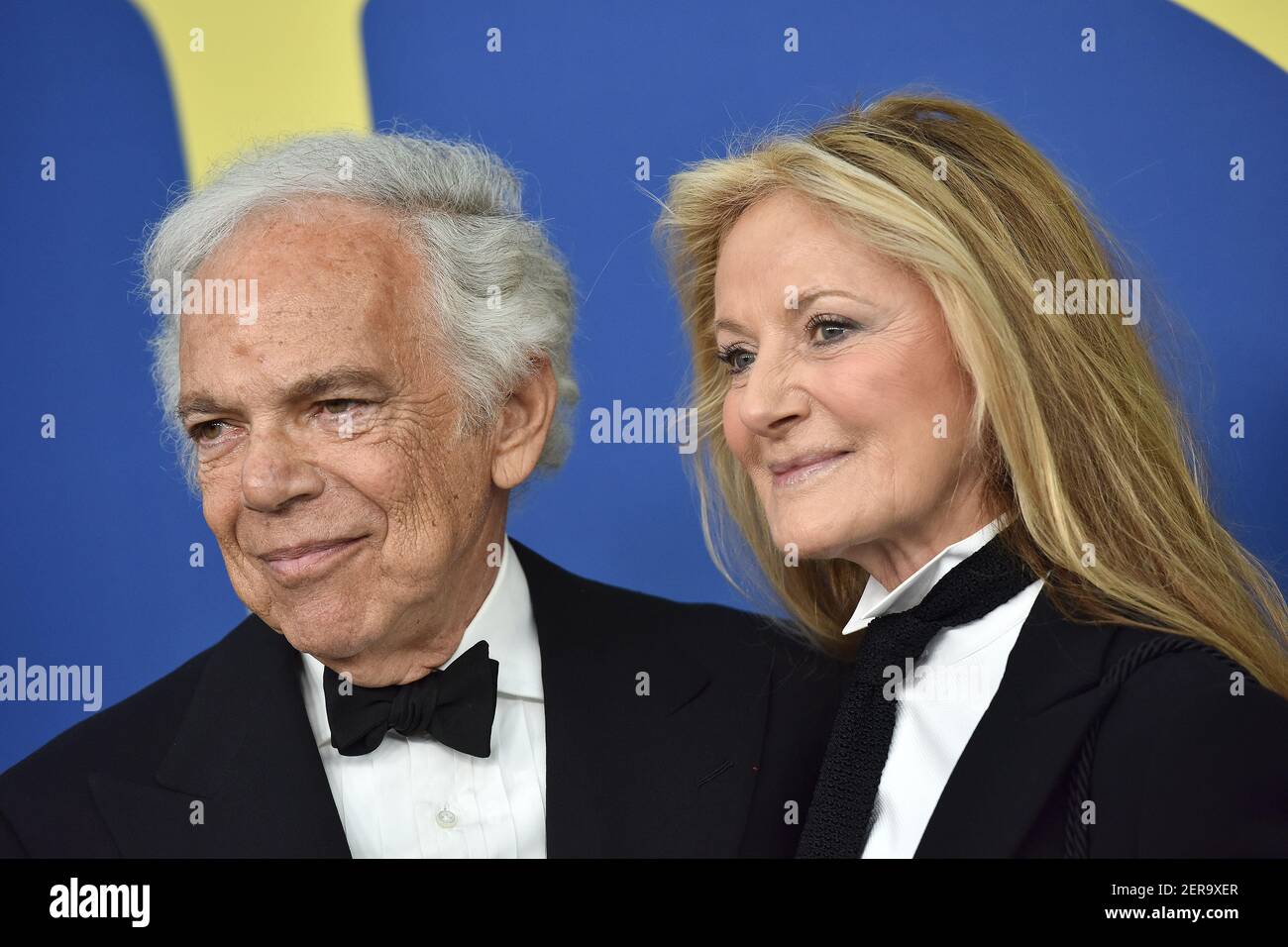 Ralph Lauren and Ricky Lauren attends the 2018 CFDA Awards at the ...