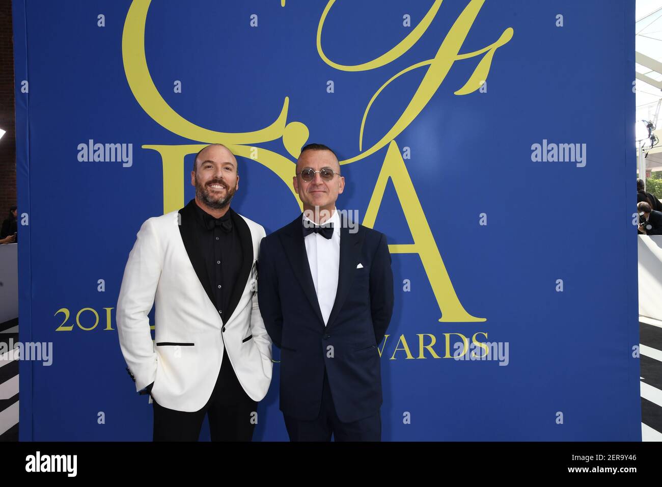 Stephen Kolb, during the 2018 CFDA Awards Winners Walk, Hosted by ...