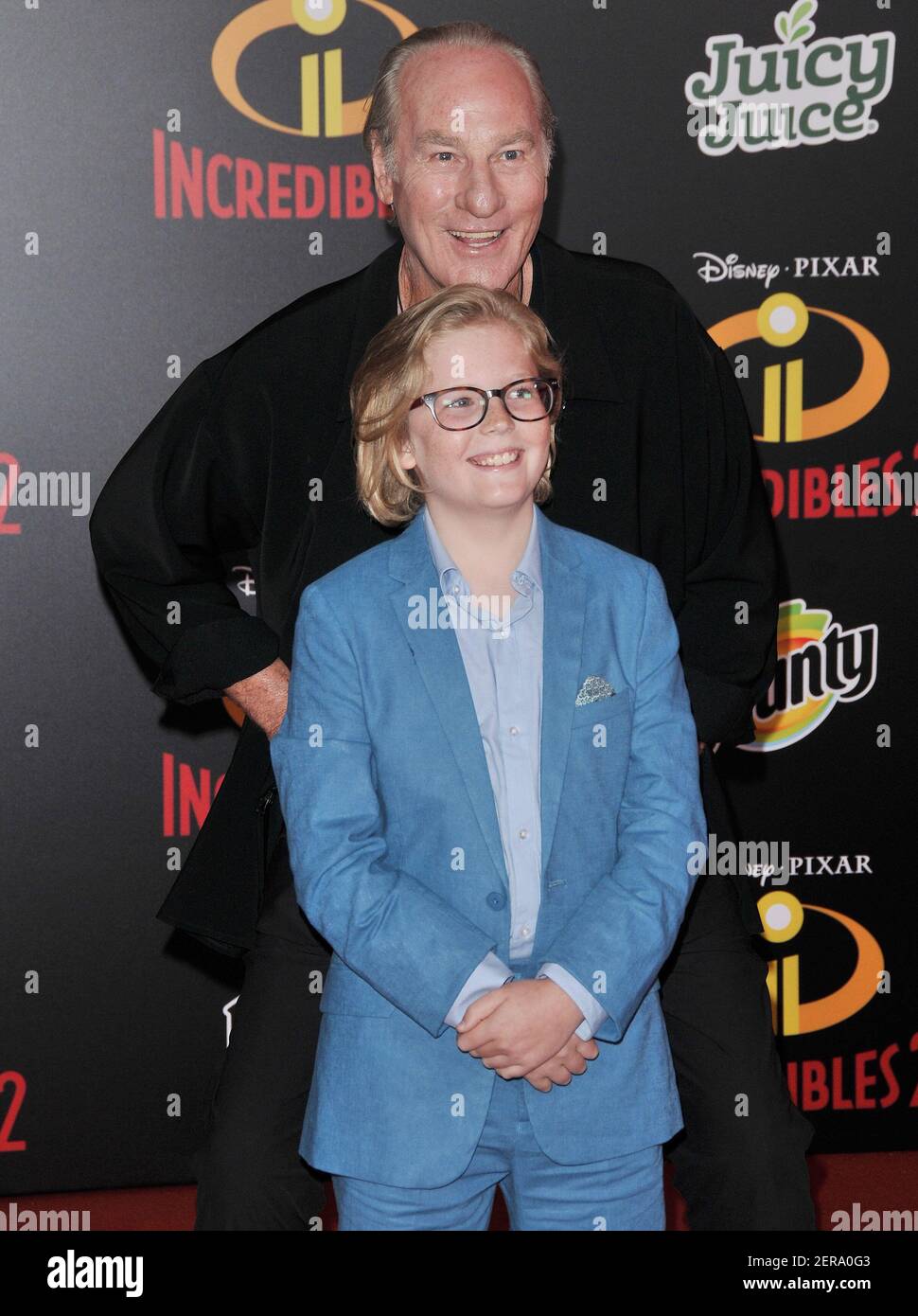 Craig T. Nelson and Huckleberry Milner at the Disney Pixar's ...