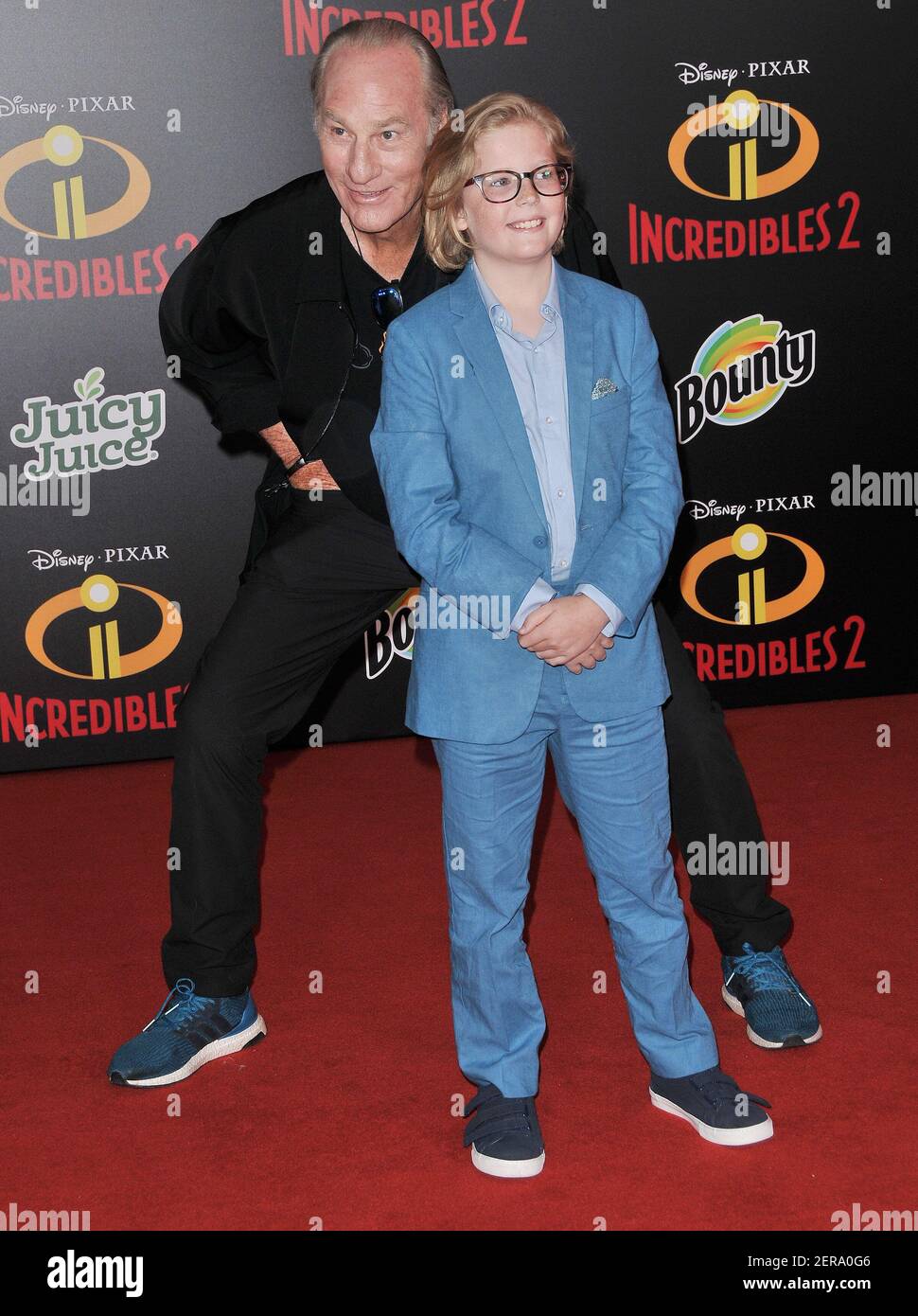 Craig T. Nelson and Huckleberry Milner at the Disney Pixar's ...