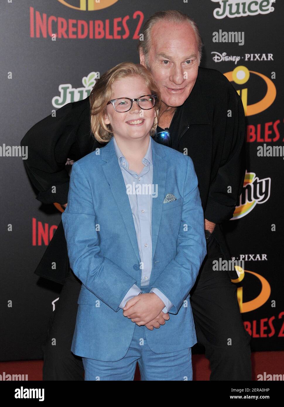 Craig T. Nelson and Huckleberry Milner at the Disney Pixar's ...