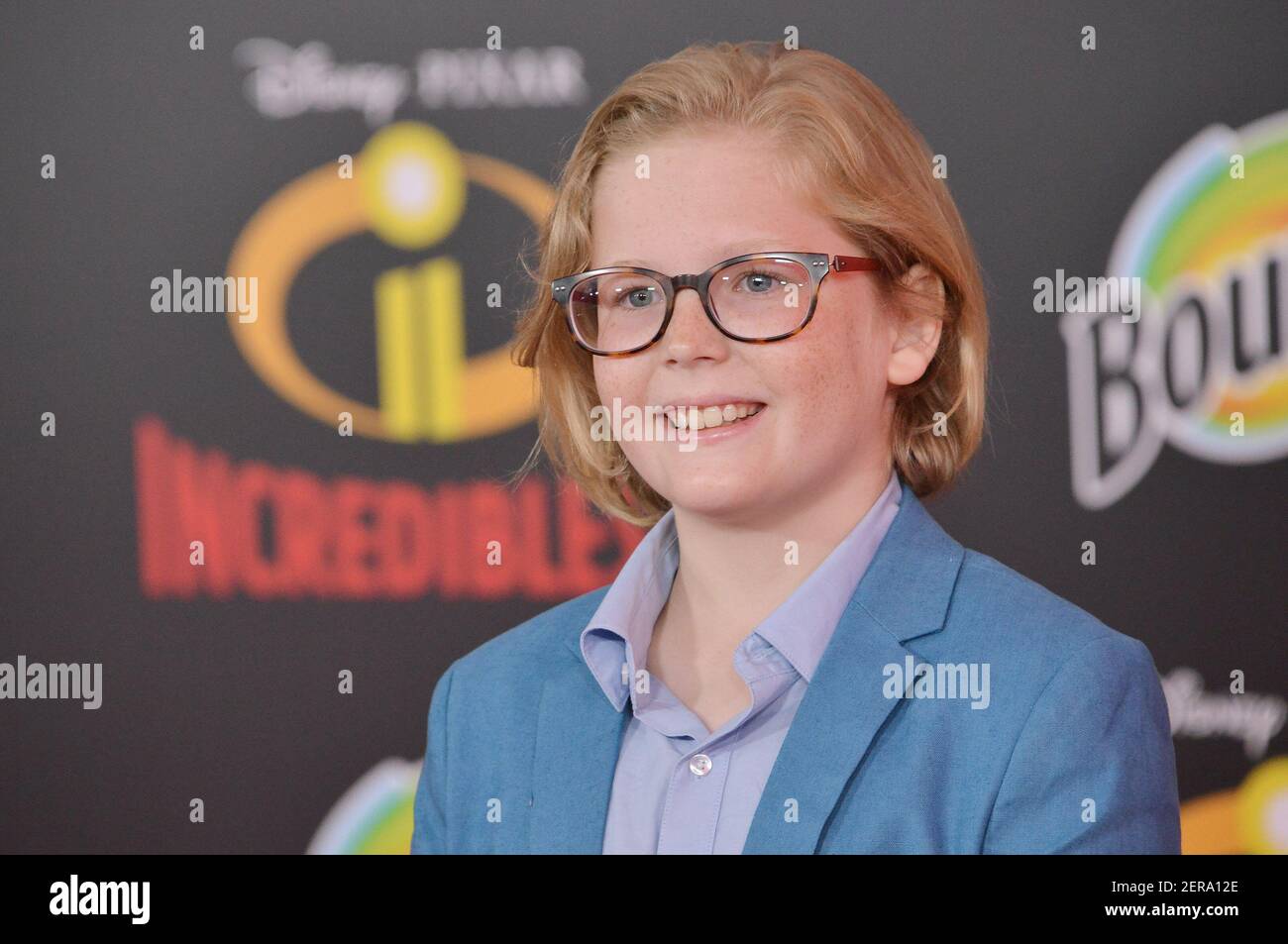 Huckleberry Milner arrives at the Disney Pixar's "Incredibles 2" World ...