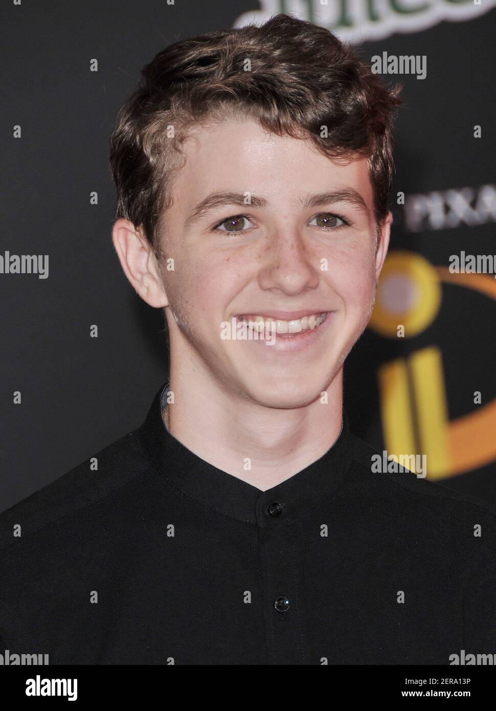 Ethan Wacker arrives at the Disney Pixar's "Incredibles 2" World ...