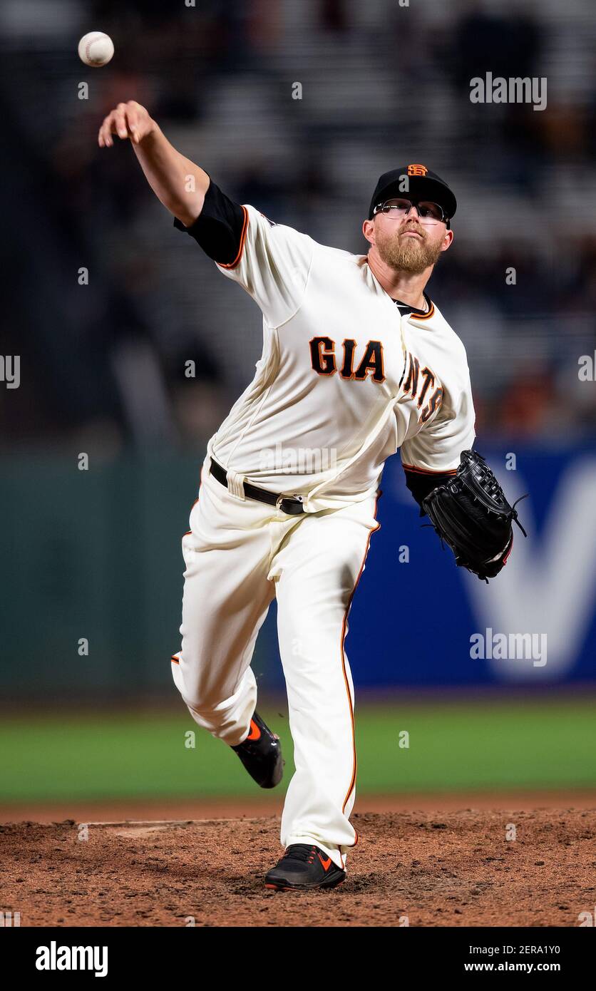 June 04, 2018: San Francisco Giants relief pitcher Pierce Johnson (58 ...