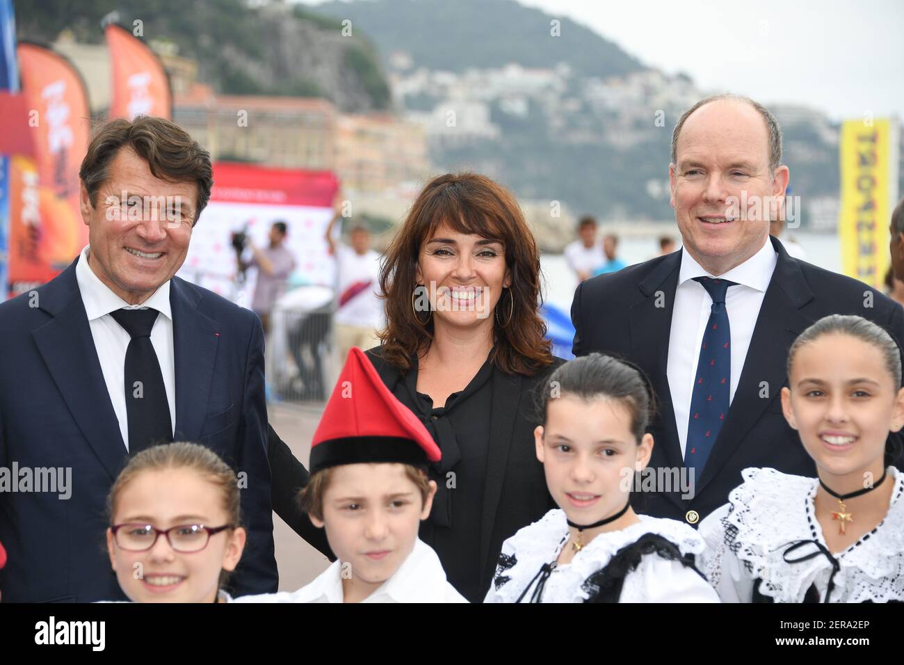 Stephanie Pareja (Plus belle la vie) - No Finish Line race in Nice with ...