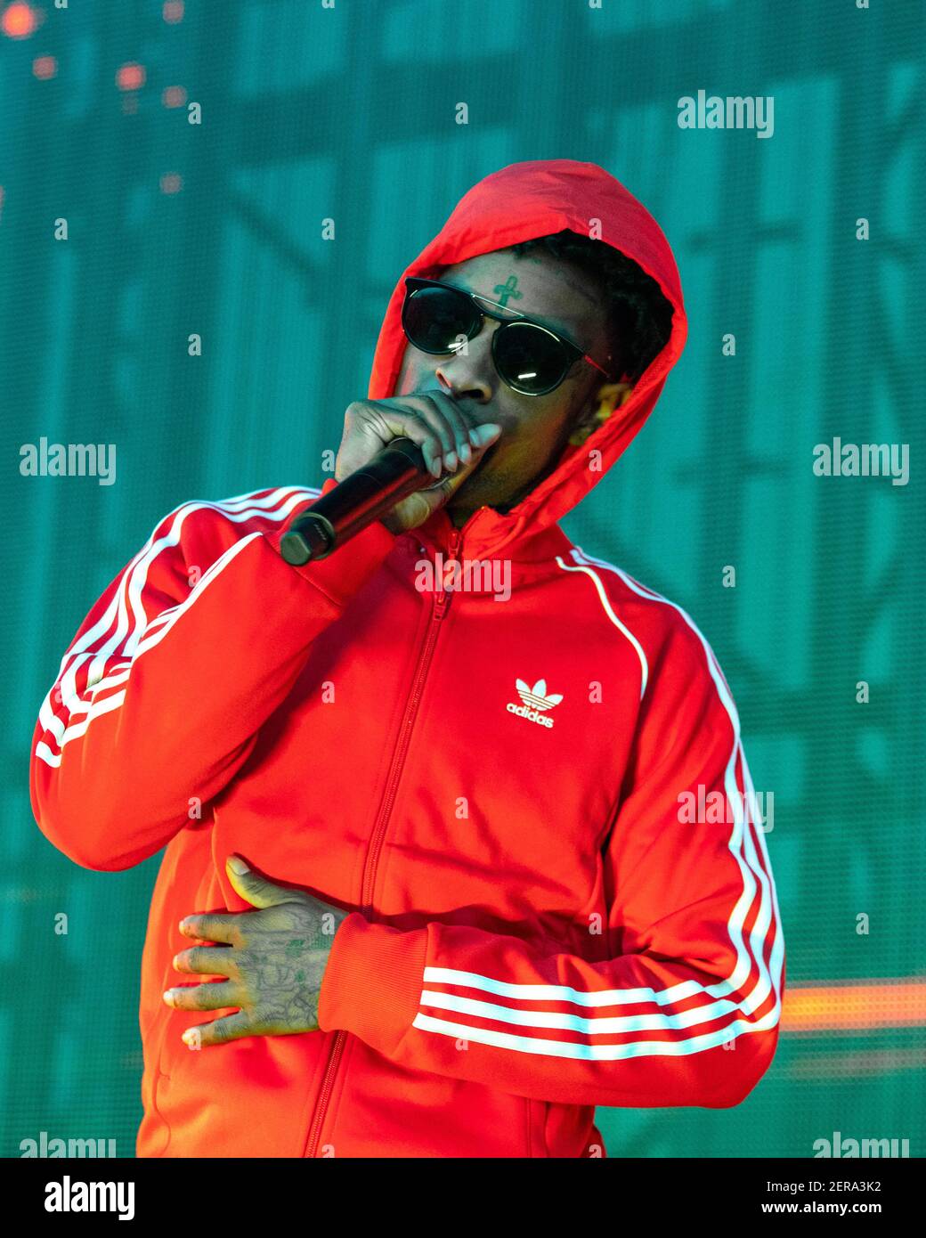 21 Savage (Shayaa Bin Abraham-Joseph) at Huntington Bank Pavilion at ...