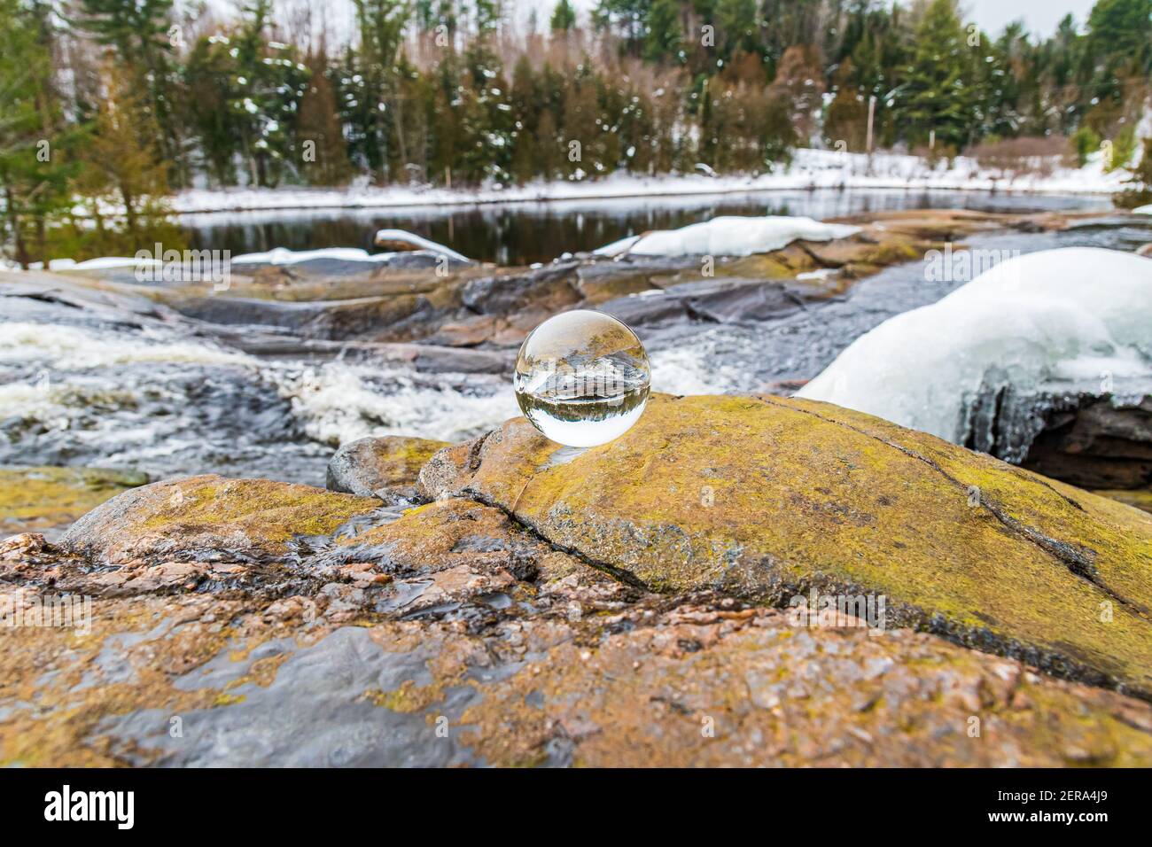 Muskoka Falls and Bracebrige Conservation Area Algonquin Highlands ...