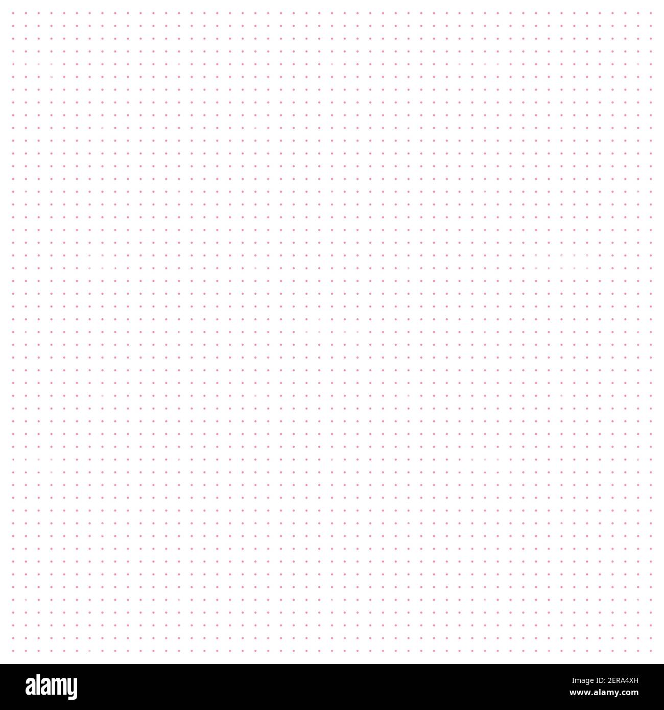 Grid paper. Dotted grid on white background. Abstract dotted ...