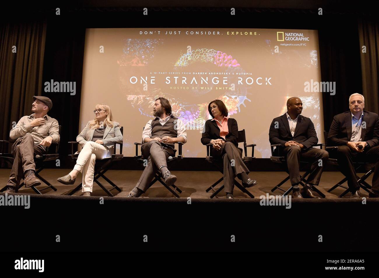 WEST HOLLYWOOD, CA - JUNE 6: Darren Aronofsky, Jane Root, Ari Handel ...
