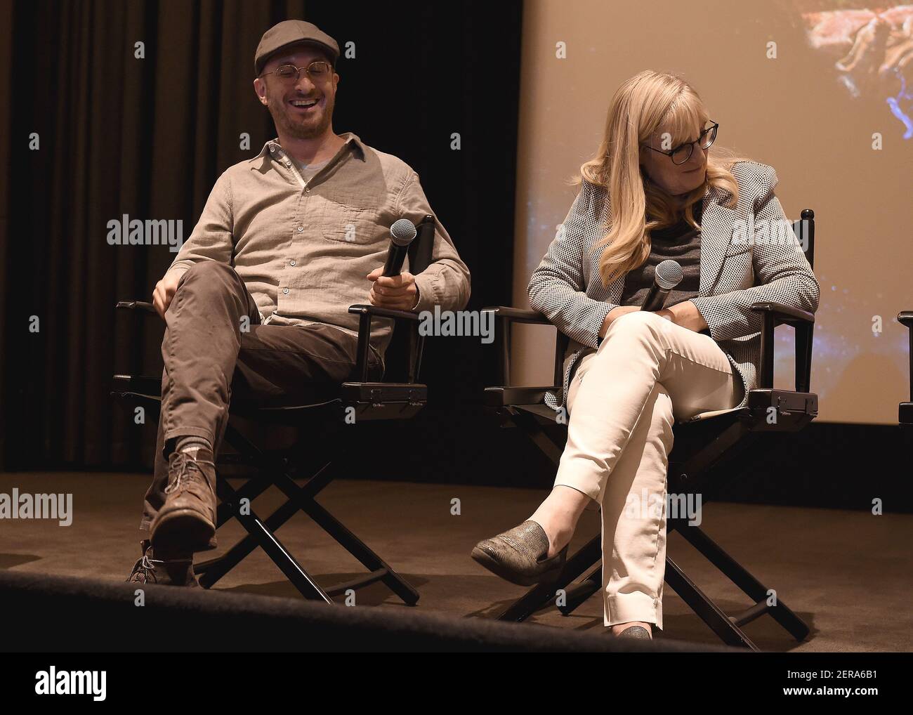 WEST HOLLYWOOD, CA - JUNE 6: Darren Aronofsky and Jane Root at National ...