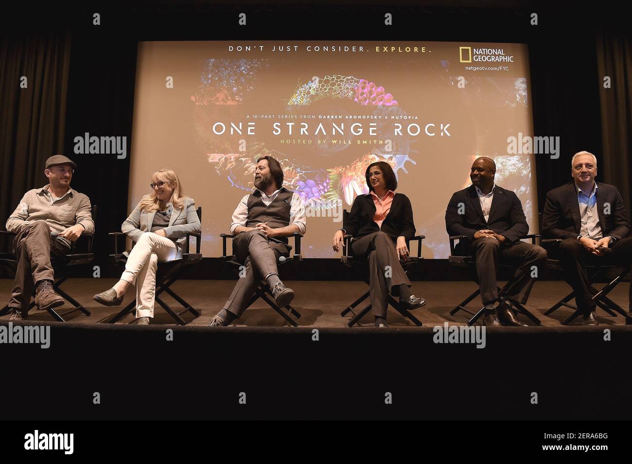 WEST HOLLYWOOD, CA - JUNE 6: Darren Aronofsky, Jane Root, Ari Handel ...