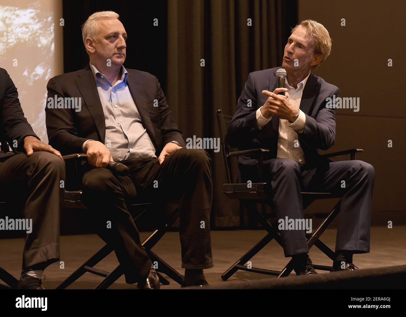 WEST HOLLYWOOD, CA - JUNE 6: Mike Massimino and Jerry Linenger at ...