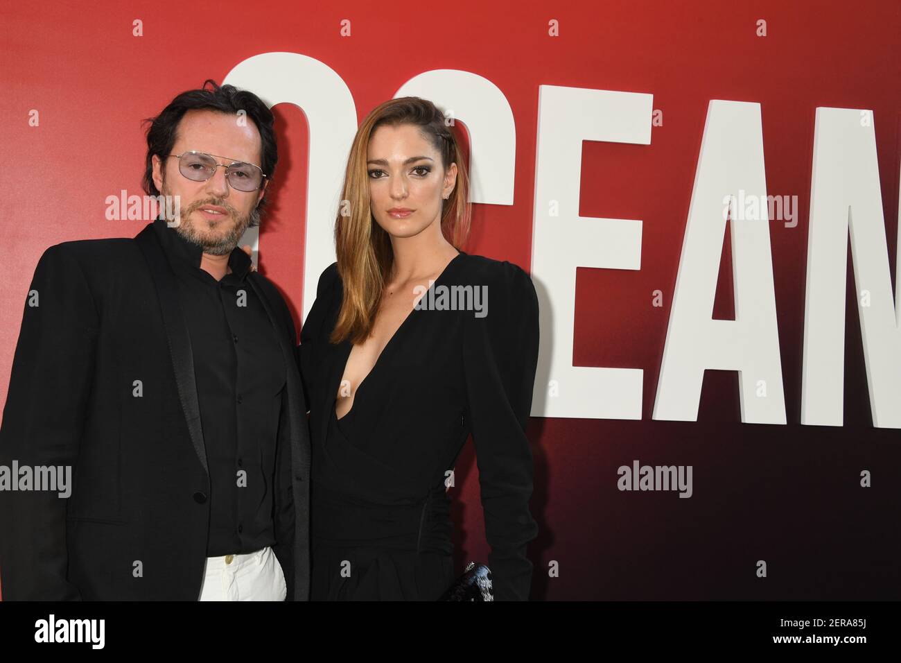 Alexandre de Betak, Sof’a Sanchez Barrenechea arrives to the OCEANS 8 New York Premiere, held at ...
