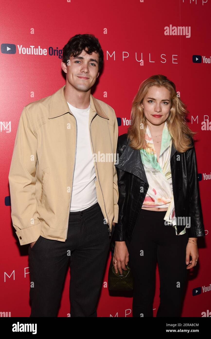 Jonah Hauer-King and Willa Fitzgerald attend Youtube with The Cinema ...