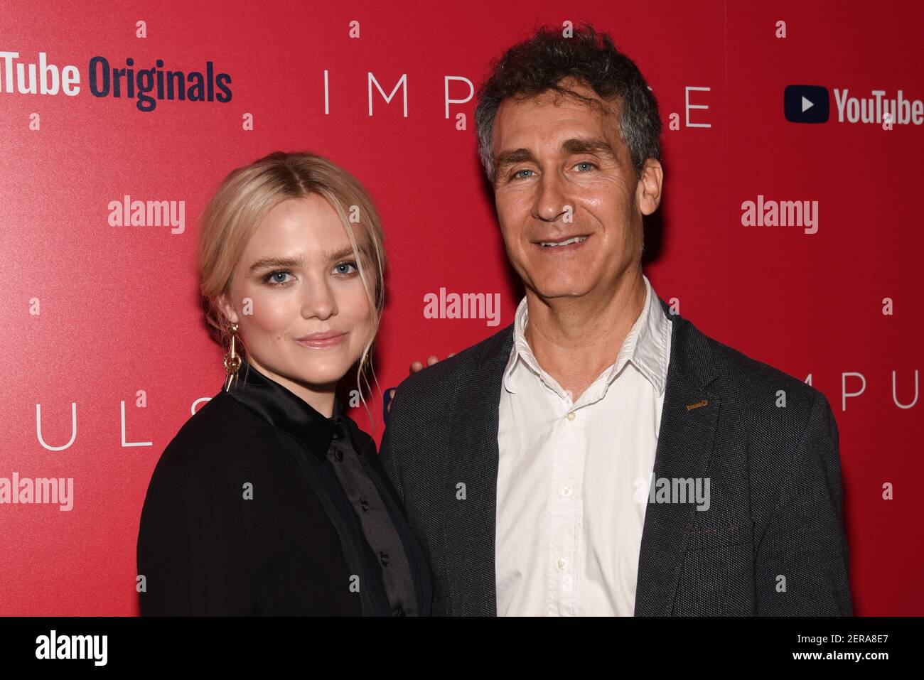 Maddie Hasson and Doug Liman attend Youtube with The Cinema Society ...