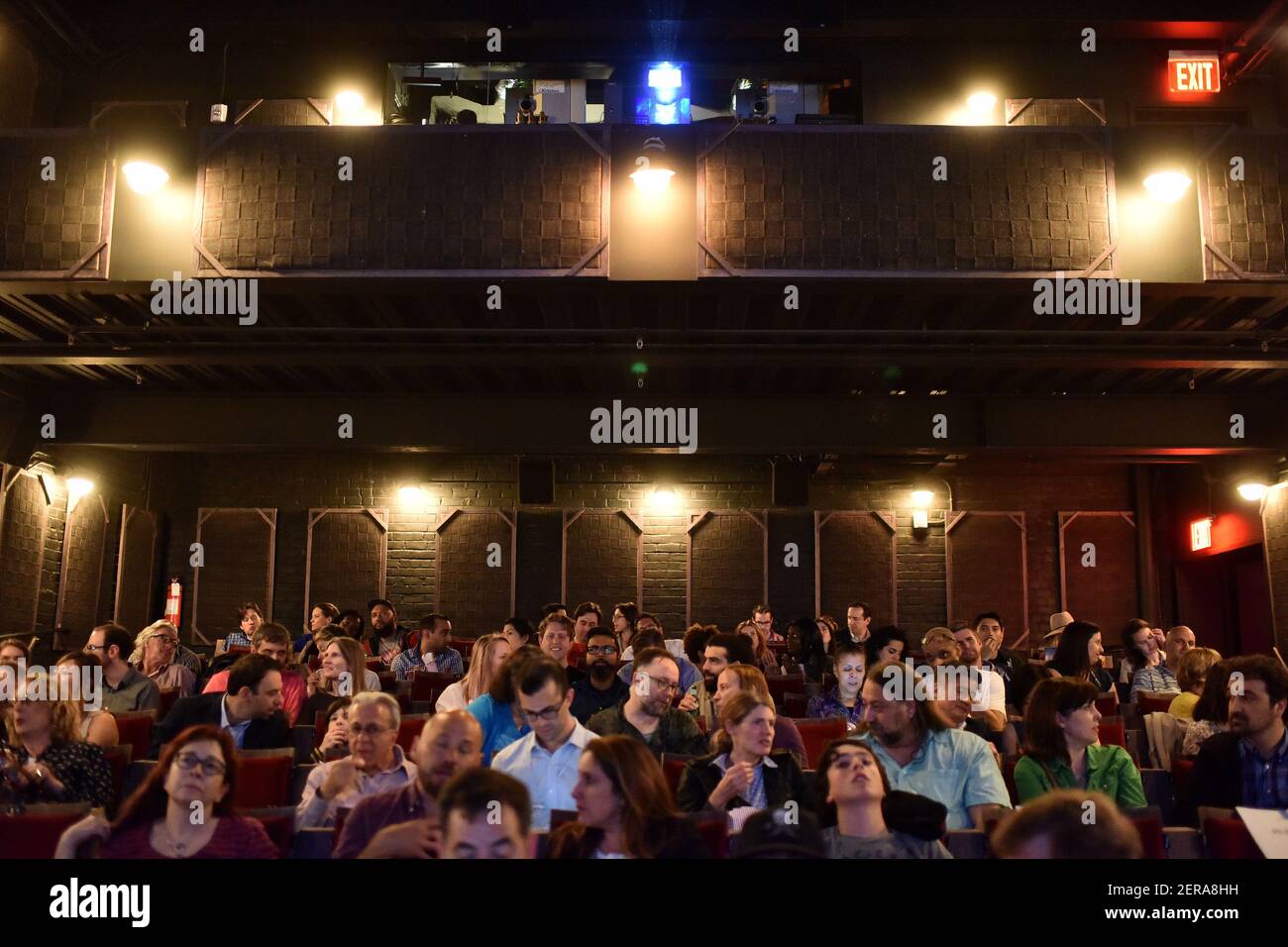 NEW YORK - JUNE 7: Audience seated inside theatre during the FYC event ...