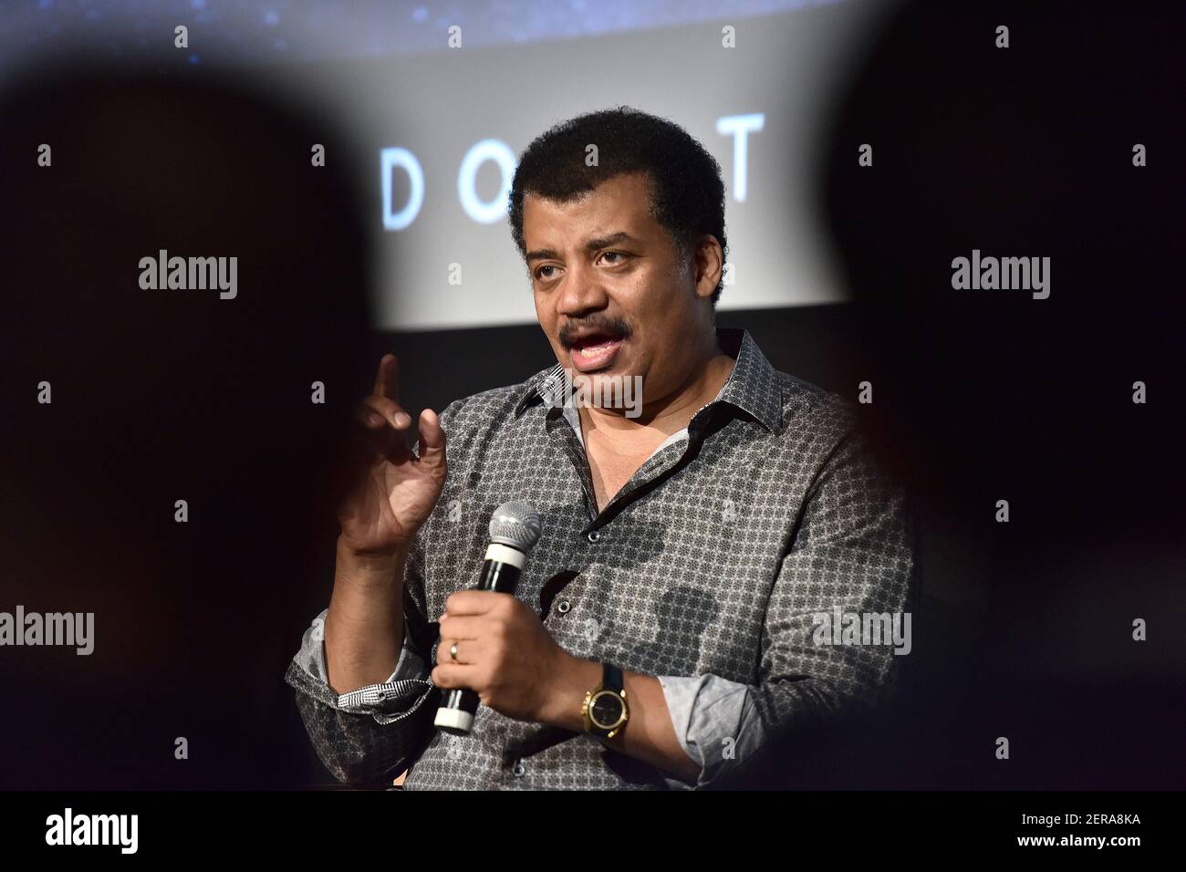 NEW YORK - JUNE 7: American astrophysicist Neil deGrasse Tyson attends ...