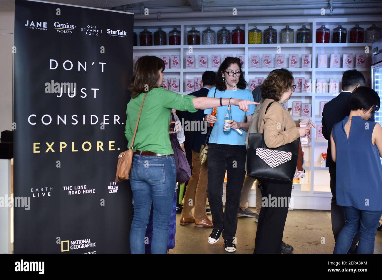 NEW YORK - JUNE 7: Signage at the FYC event for National Geographic's ...