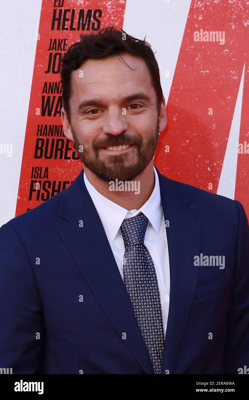 Jake Johnson attends the Premiere Of Warner Bros. Pictures And New Line ...