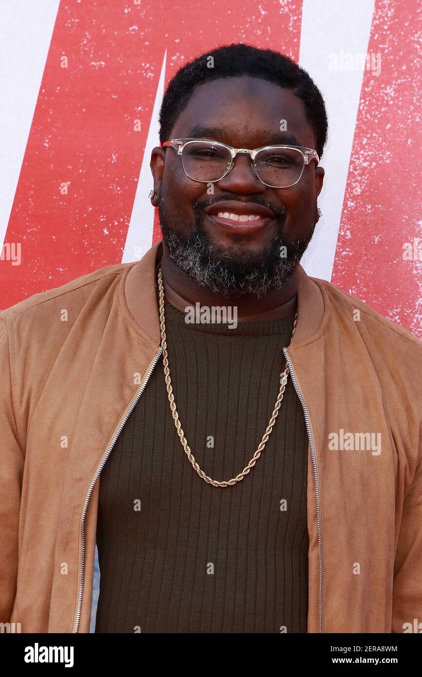 Lil Rel Howery attends the Premiere Of Warner Bros. Pictures And New ...