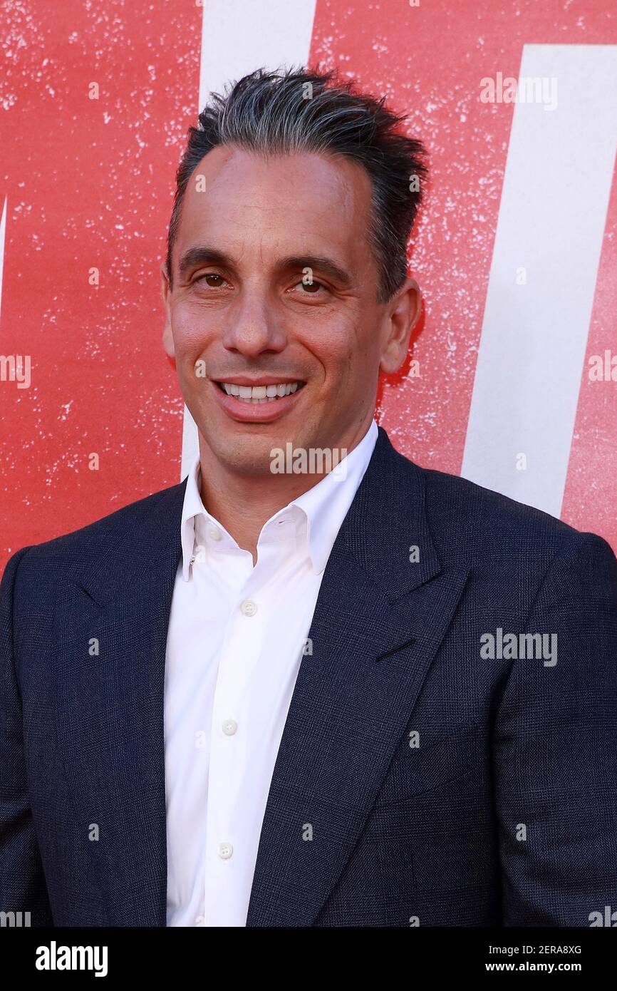 Sebastian Maniscalco attends the Premiere Of Warner Bros. Pictures And ...