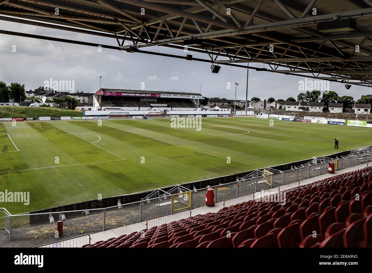 PORTADOWN, 08-06-2018 ,Shamrock Park stadium , Northern Ireland ...
