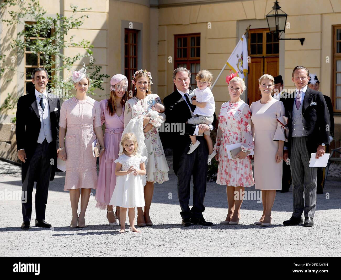 08-06-2018 Baptism Royal family during Princess Adrienne Christening at ...