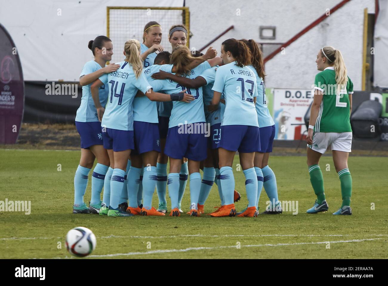 PORTADOWN, 08-06-2018 ,Shamrock Park stadium , Northern Ireland ...