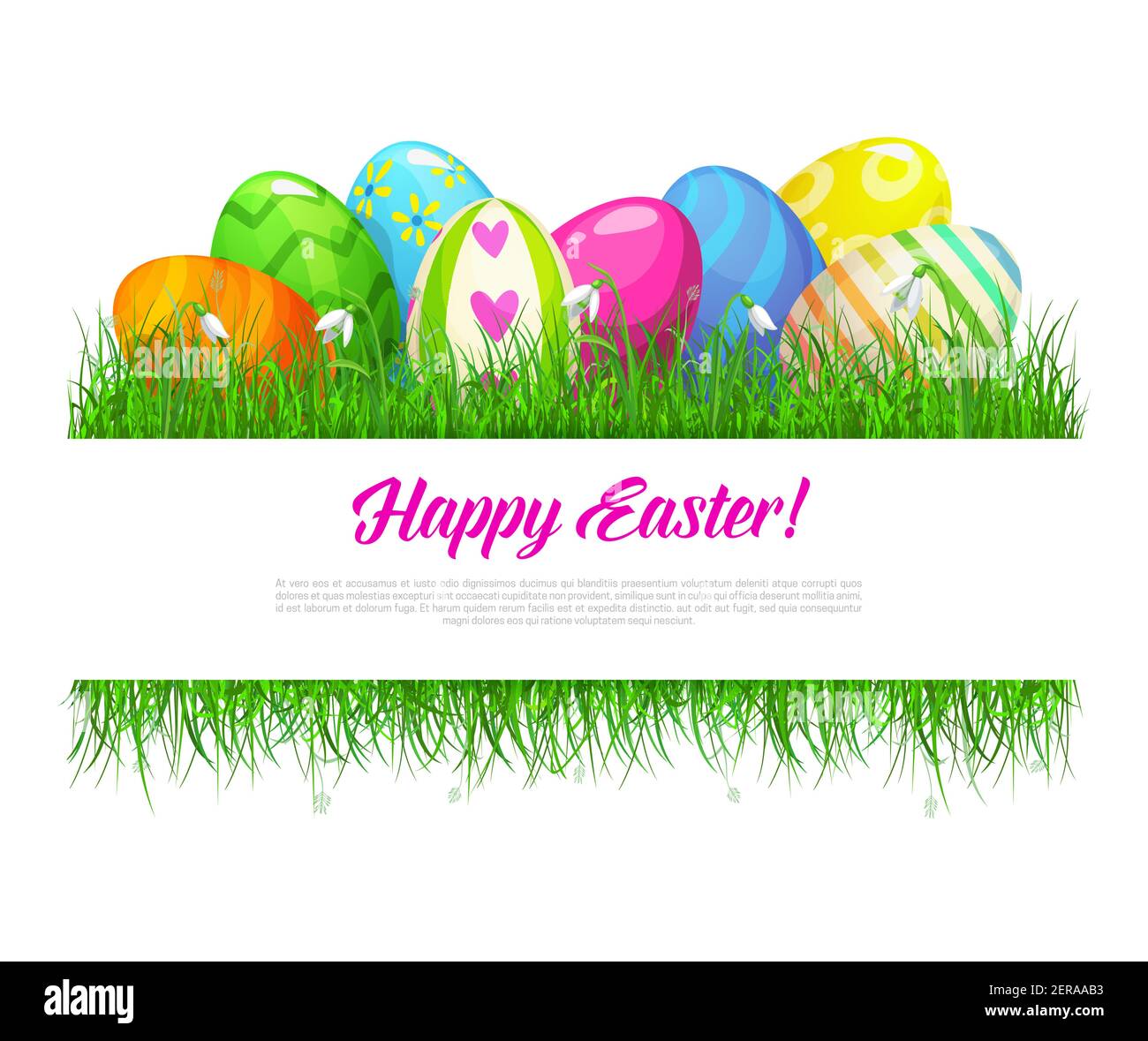 Easter Flyer Border Template 22,900+ Easter Egg Border Stock