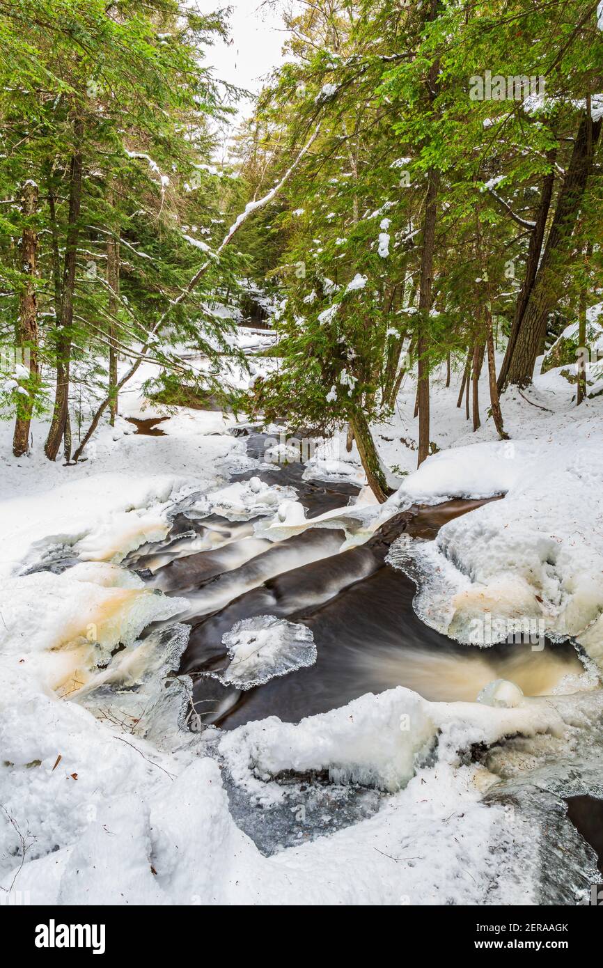 Muskoka Falls and Bracebrige Conservation Area Algonquin Highlands ...